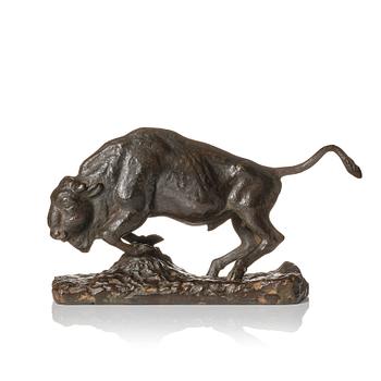 Arvid Knöppel, Visent/bisonoxe. - Bukowskis