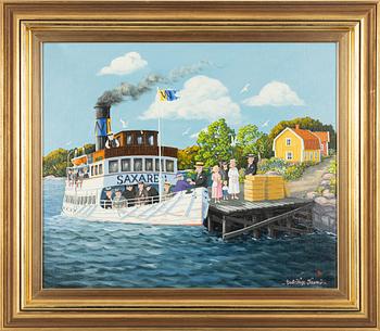 Bert Håge Häverö, oil on canvas, signed and dated 1980. - Bukowskis