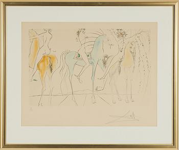 Salvador Dalí, "Hamadryades mimétques arborescentes". - Bukowskis