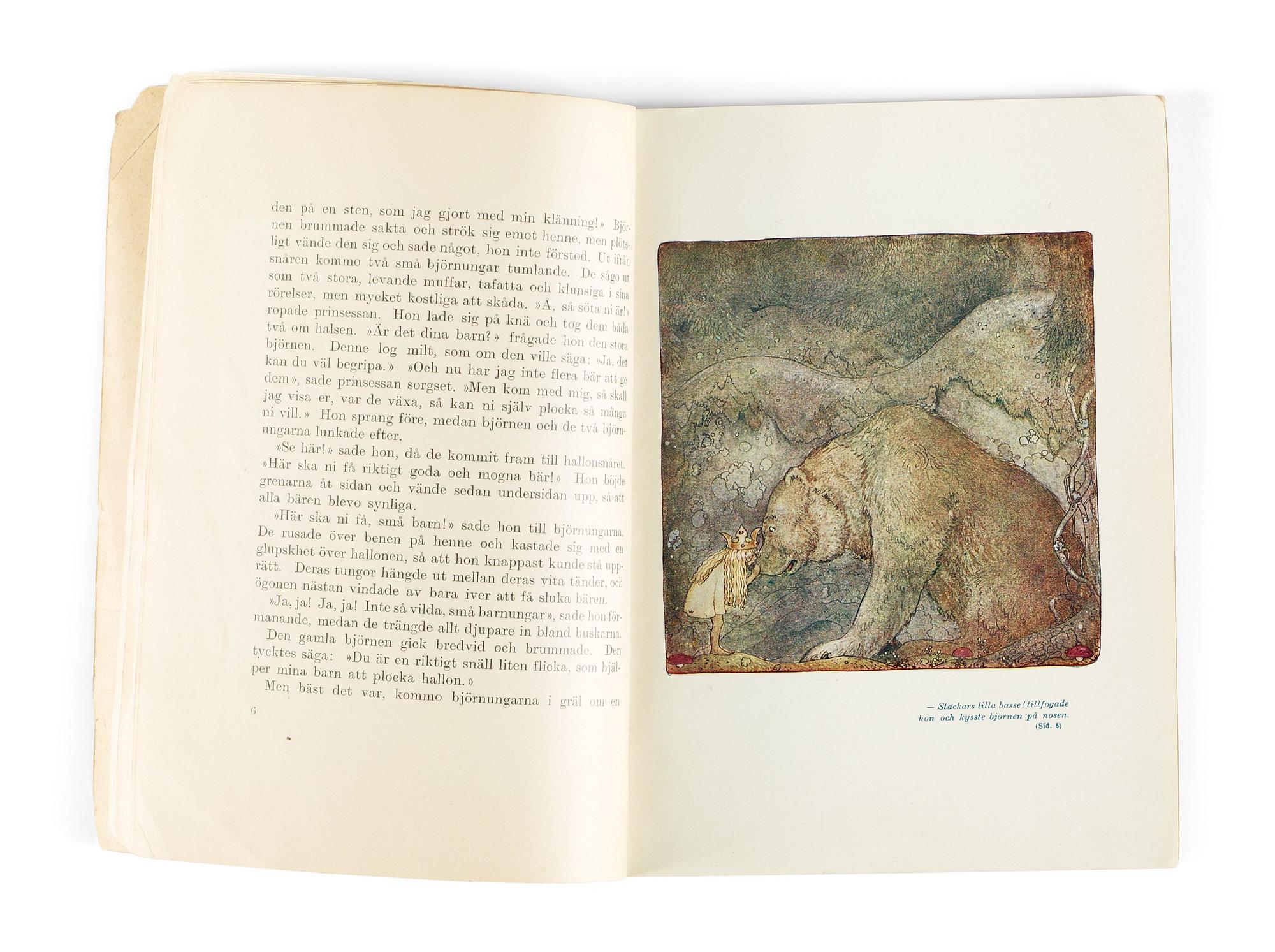 John Bauer, "-Stackars lilla basse!". - Bukowskis