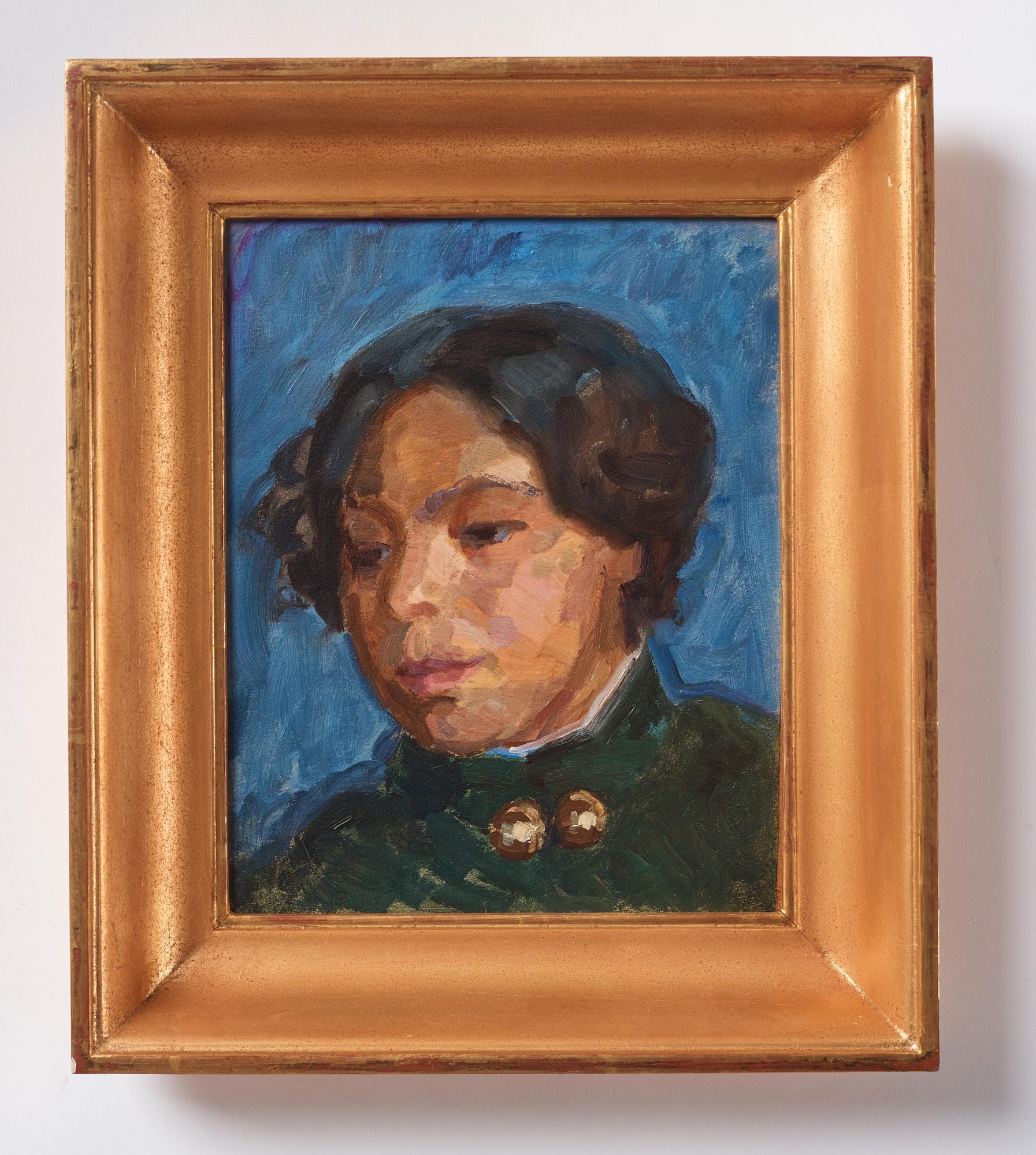 Ivan Aguéli, Portrait of a woman. - Bukowskis