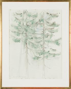 Aimo Kanerva, watercolour, signed and dated-68. - Bukowskis