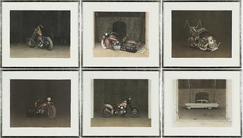 John-E Franzén, Suite of 6 Colour Lithographs. - Bukowskis