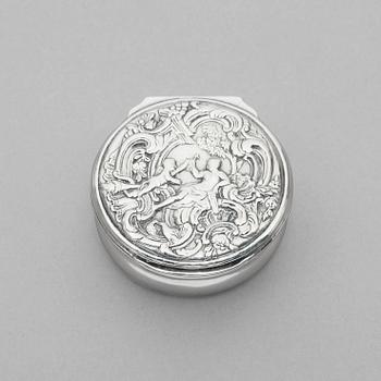 SNUSDOSA, av Peter Pihl, Västervik 1766. Rokoko. - Bukowskis