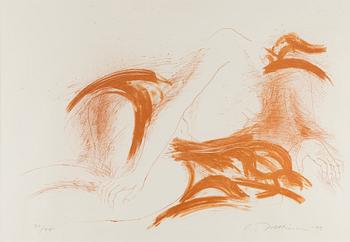 LAILA PULLINEN, lithograph, signed and dated -93, numbered 24/75. - Bukowskis