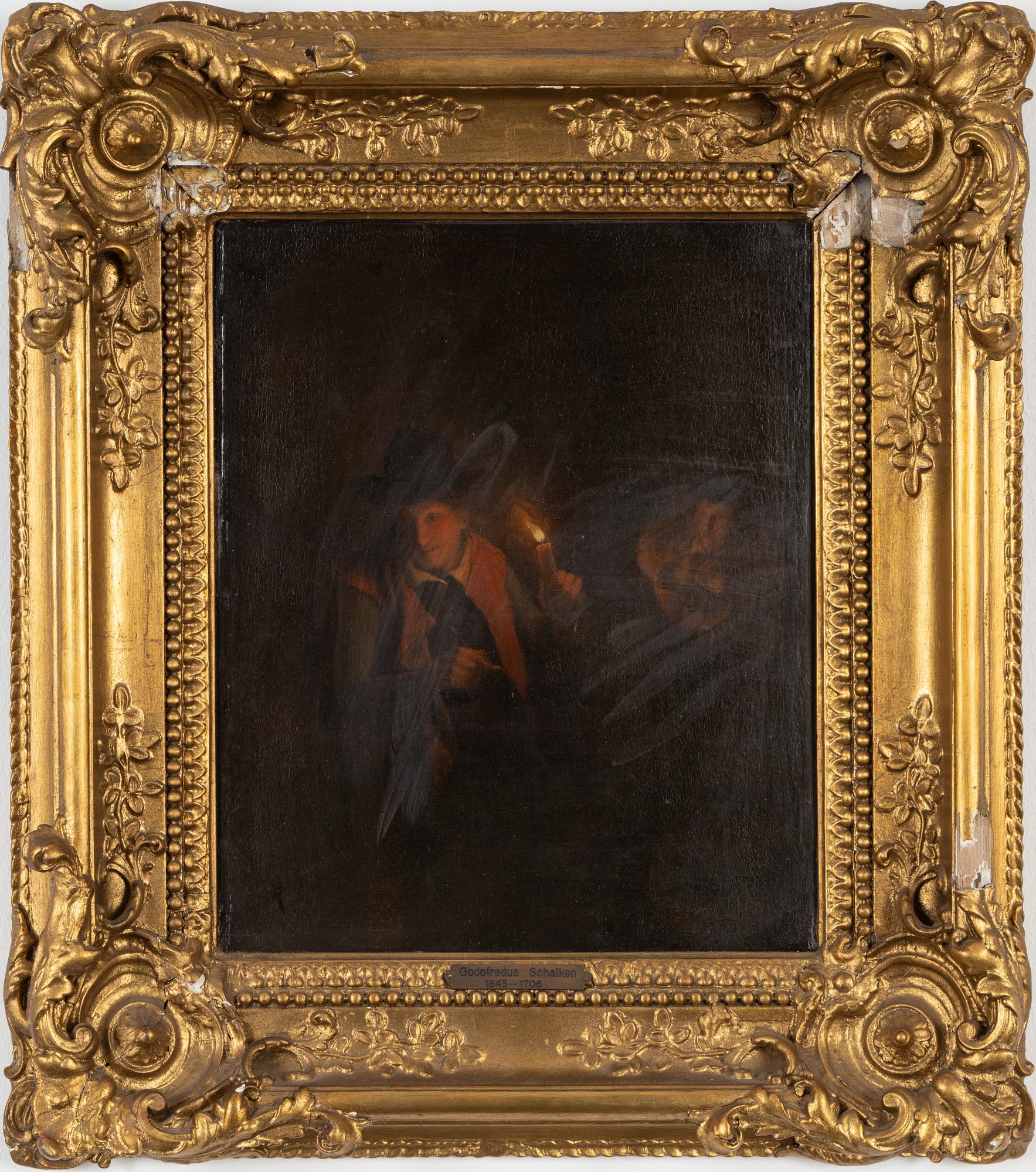 Godfried Schalken, follower of, oil on panel. - Bukowskis