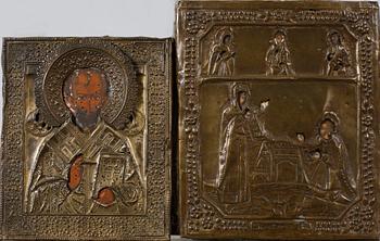 Two late 19th century icons. - Bukowskis