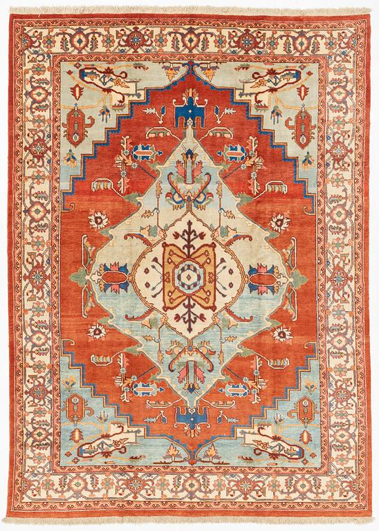 Matta, persisk, Sultanabad / Heriz mönster 410 x 295 cm. - Bukowskis