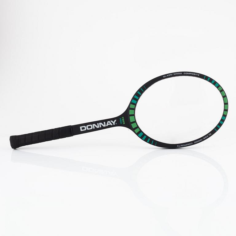 Tennisracket, Signerad Björn Borg. Donnay, speciellt framtaget Fiber ...