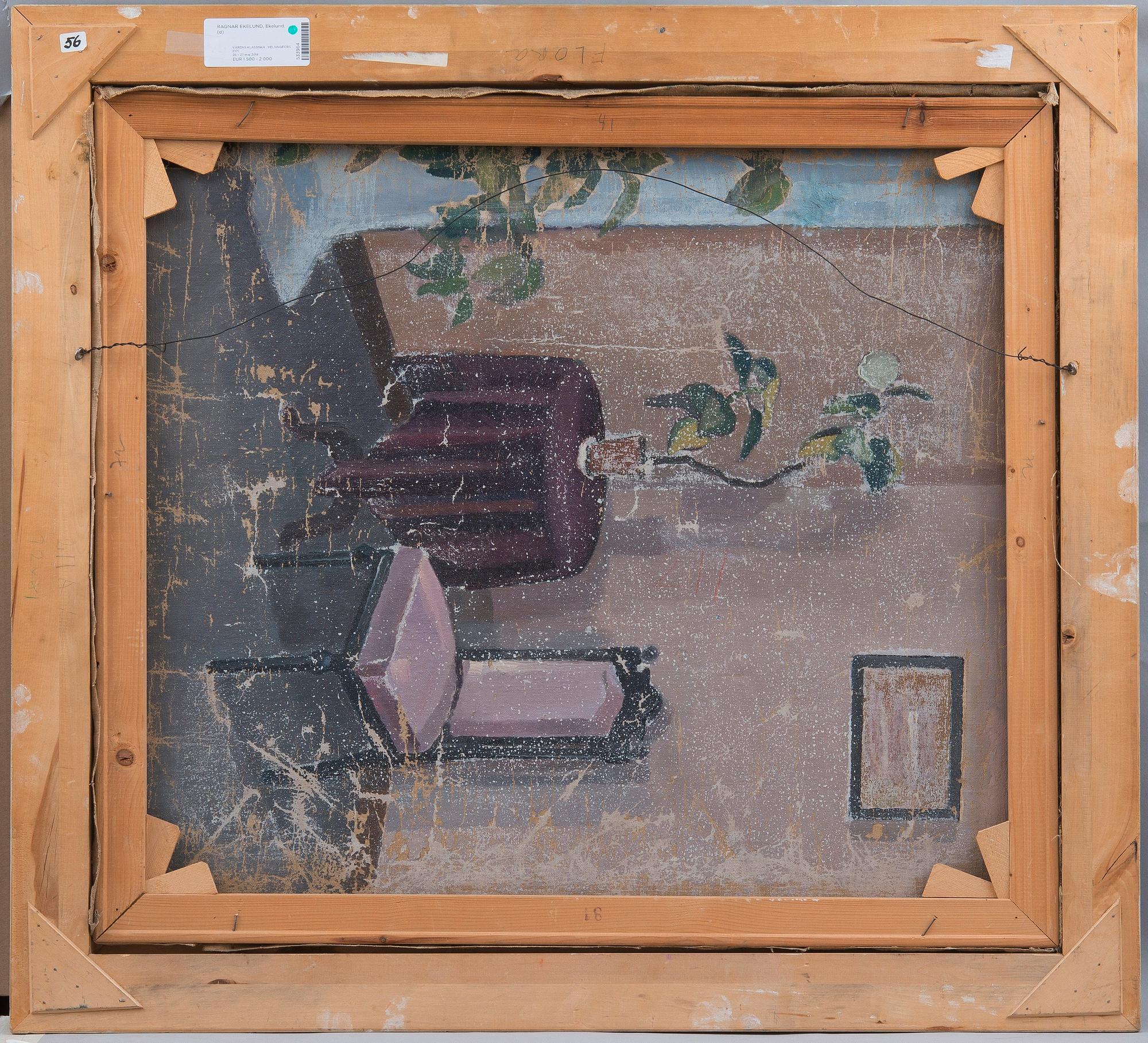 Ragnar Ekelund, INTERIOR. - Bukowskis