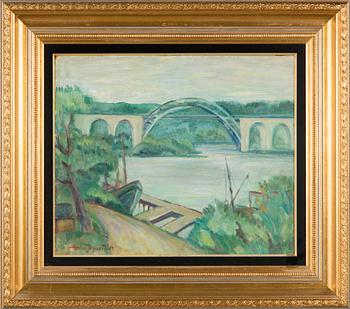 Helny Tigerstedt, oil on board, signed and unclearly dated. - Bukowskis