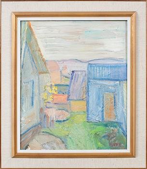 KNUT IRWE, oil on canvas, signed. - Bukowskis