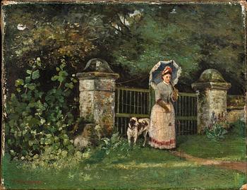 SOPHIE SÖDERGREN, oil on canvas, signed. - Bukowskis