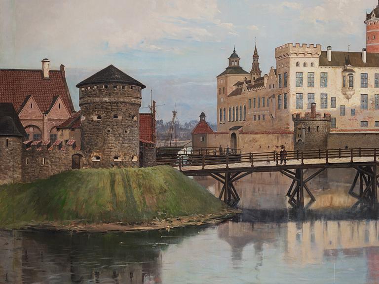 Severin Nilson, Slottet Tre Kronor. - Bukowskis