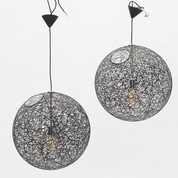 Bertjan Pot, ceiling lamps, a pair, "Random light", Moooi, 21st century ...