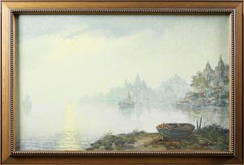 ROELOF DOZEMAN, oil on canvas, signed. - Bukowskis