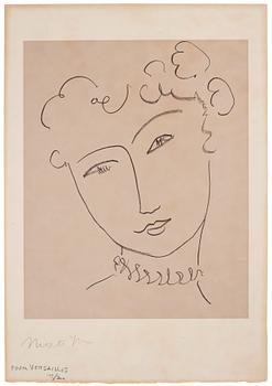 Henri Matisse, "Pour Versailles", from "La Pompadour". - Bukowskis