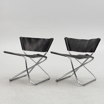 Erik Magnussen, fåtöljer, ett par, "Z-down chairs", Torben Ørskov ...