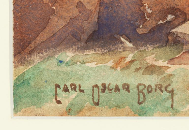 Carl Oscar Borg, Pastoral scene. - Bukowskis