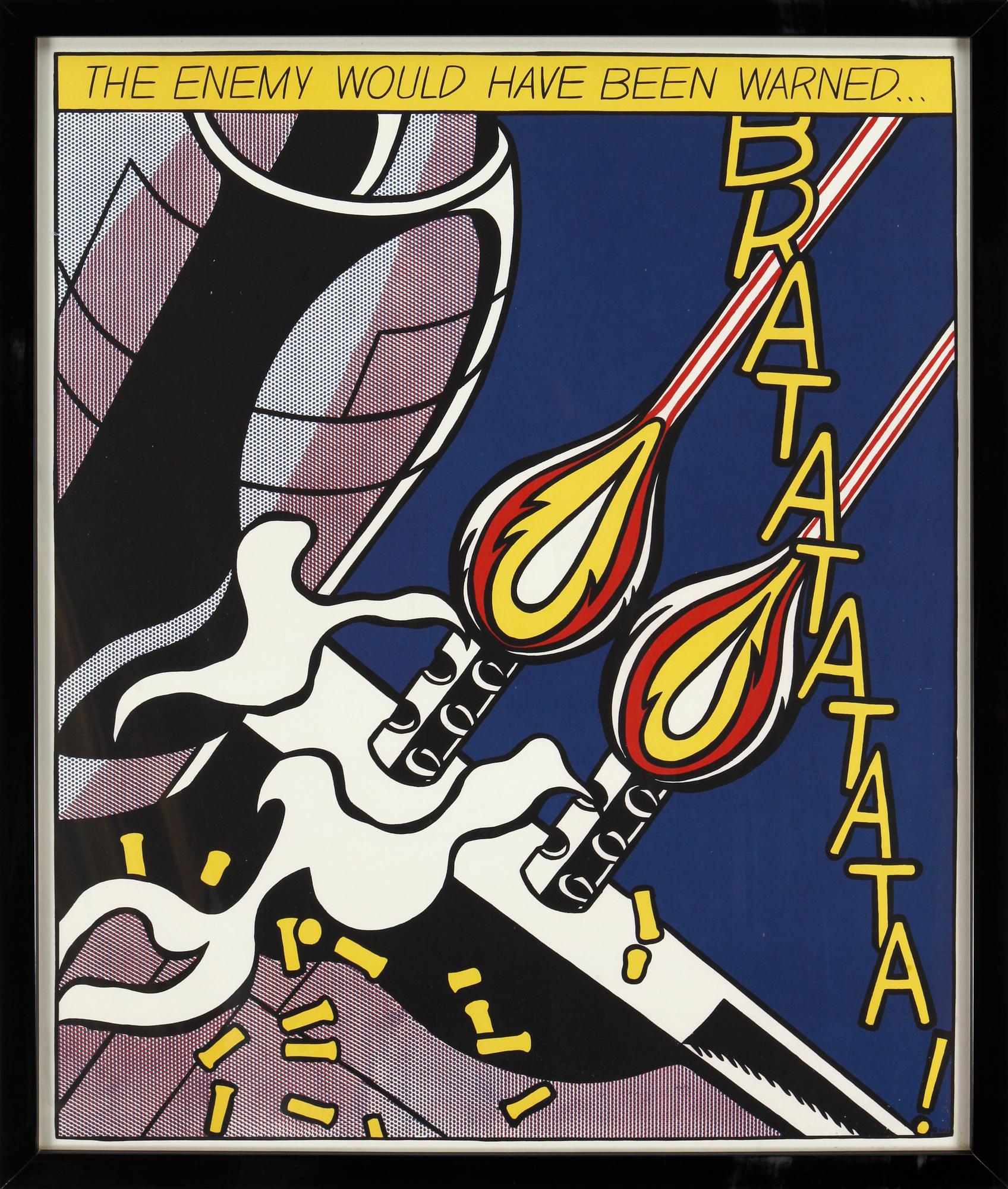 roy lichtenstein colours