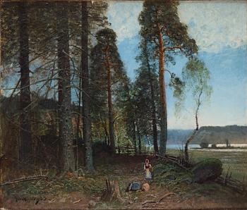 JOHAN "JOHN" KINDBORG, Oil on canvas, signed and dated -83. - Bukowskis