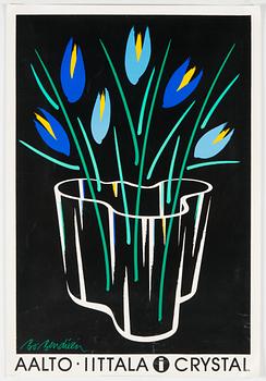 A 1970s poster design Bo Bendixen. - Bukowskis