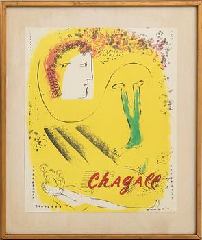 Marc Chagall, "The Acrobat on a Yellow Background". - Bukowskis