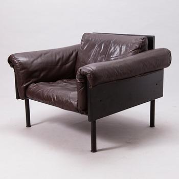 YRJÖ KUKKAPURO, An 'Ateljee' lounge chair, 1970s. - Bukowskis