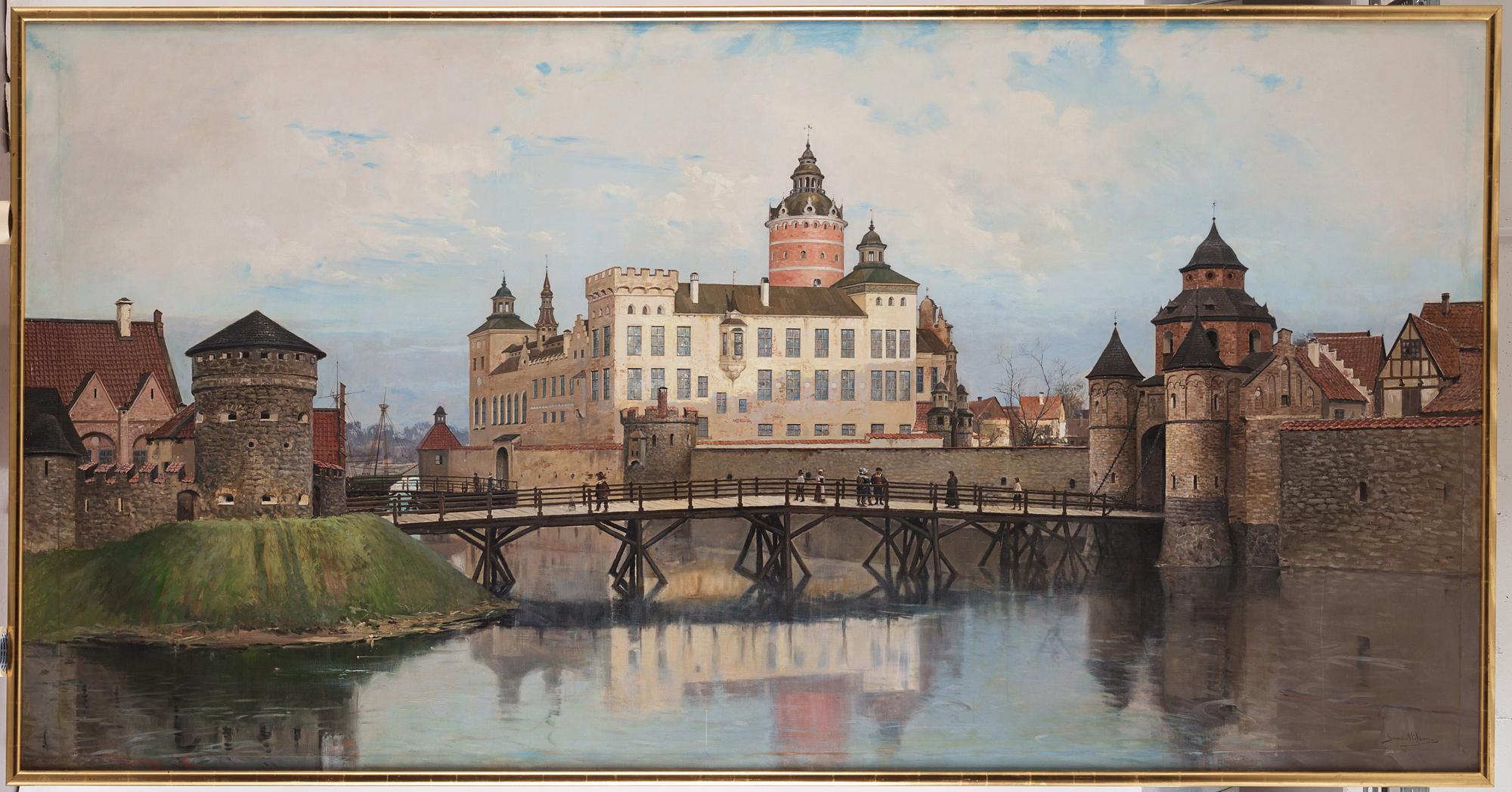 Severin Nilson, Slottet Tre Kronor. - Bukowskis