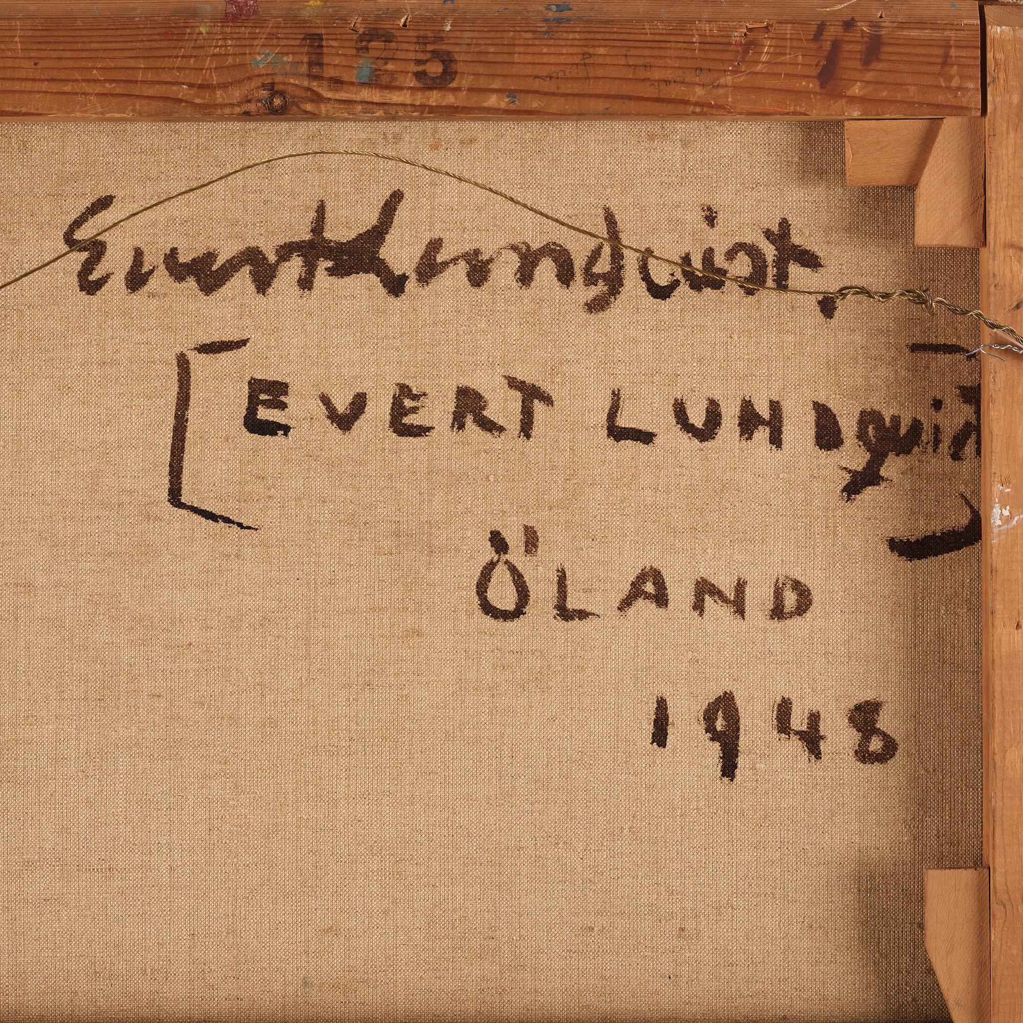 Evert Lundquist, Street sweeper. - Bukowskis