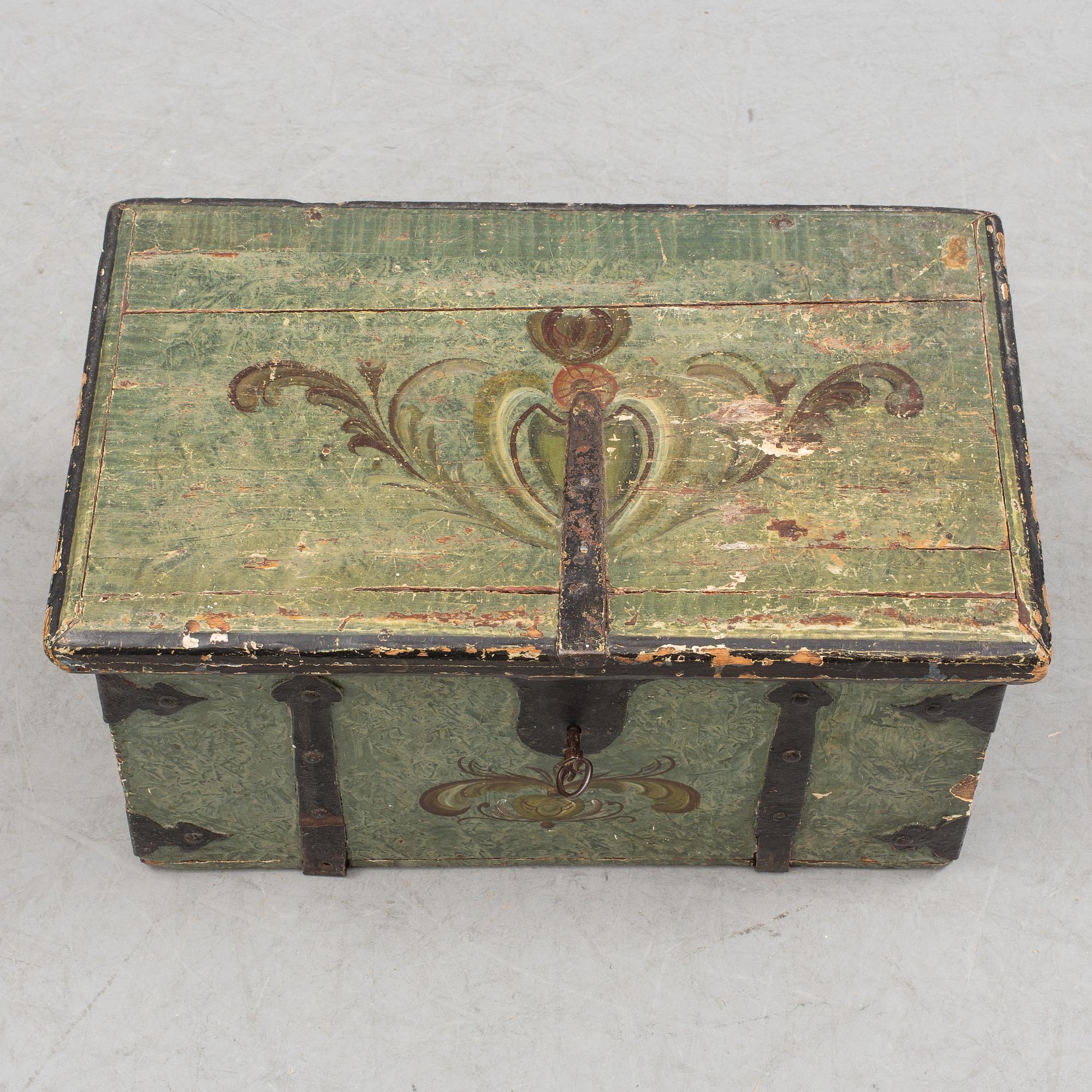 KISTA, allmoge, daterad 1852. - Bukowskis