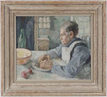 NORA VON SAMSON-HIMMELSTIERNA, Oil on panel, signed and dated 1942 ...