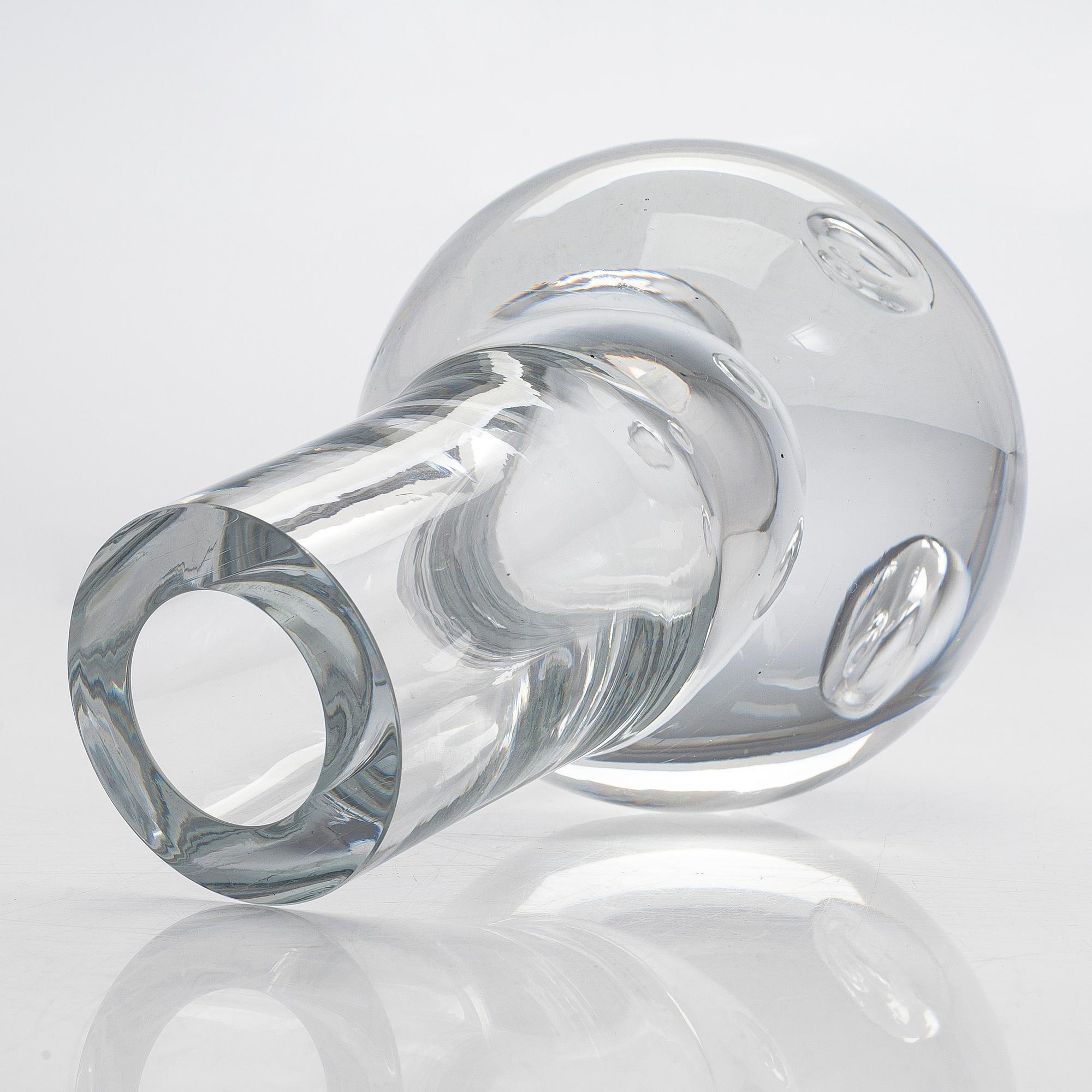 Timo Sarpaneva, an art glass signed Timo Sarpaneva Iittala 1984 ...