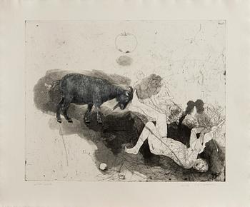 PG Thelander, The Nix and the Goat. - Bukowskis