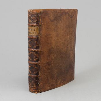 A BOOK, Johan Runius, Stockholm 1733. - Bukowskis