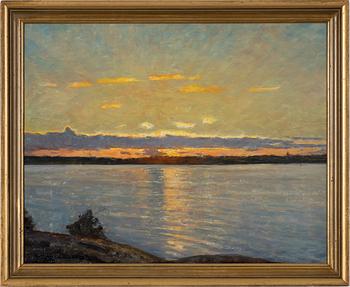 Gottfrid Kallstenius, ”Solnedgång I”. - Bukowskis