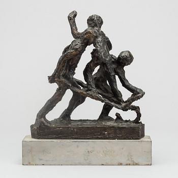 ANDERS OLSON, a bronze sculpture, signed and numbered. - Bukowskis