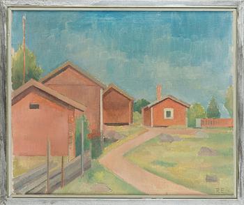 Ragnar Ekelund, oil on canvas, signed. - Bukowskis