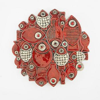 Britt-Louise Sundell, Britt-Louise Sundell, wall relief, Gustavsberg ...