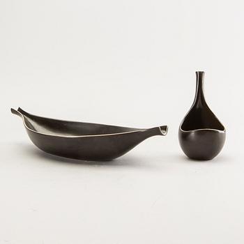 Stig Lindberg, a set of two Pungo stoneware bowls. - Bukowskis