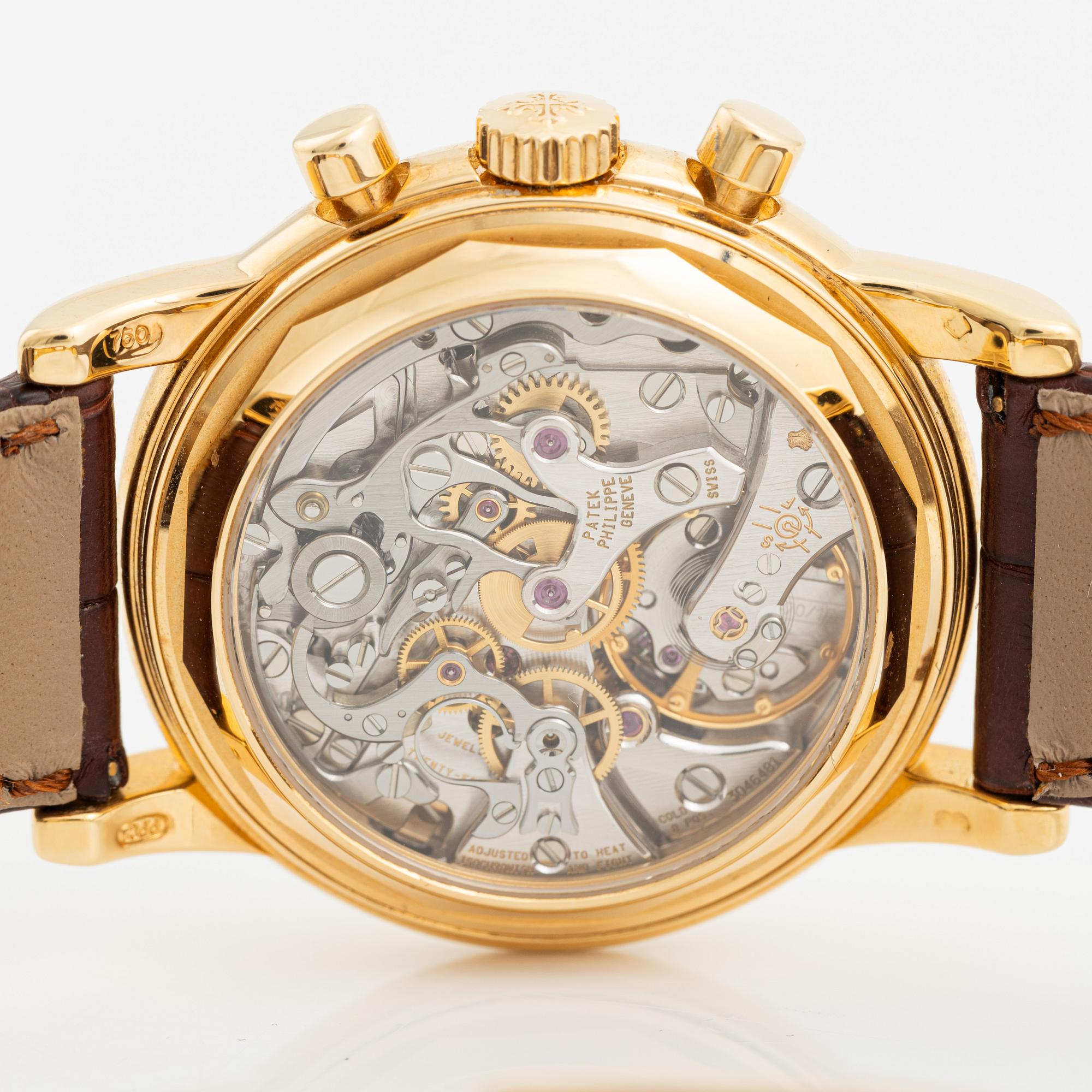 Patek Philippe, Perpetual Calendar, chronograph, ca 2002. - Bukowskis