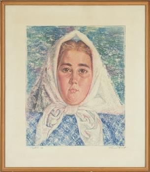 Eduard Wiiralt, "Eesti neiu". - Bukowskis