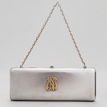 JOHAN AKSELI TARKIAINEN, A silver evening bag, Wiborg 1926. - Bukowskis