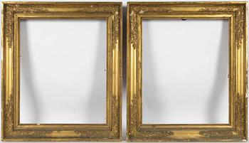 A pair of mid 19th century frames. - Bukowskis