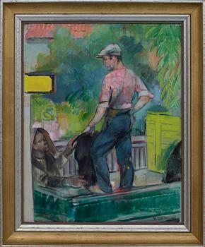 EMIL OLSSON, oil on canvas. - Bukowskis