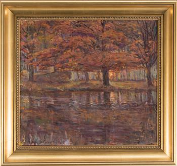 ELSA SCHULTZ-MOBERGER, Olja på duk, signerad. - Bukowskis