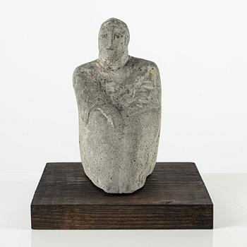 Lisa Larson, stoneware, figurine, "ABC-girl". - Bukowskis