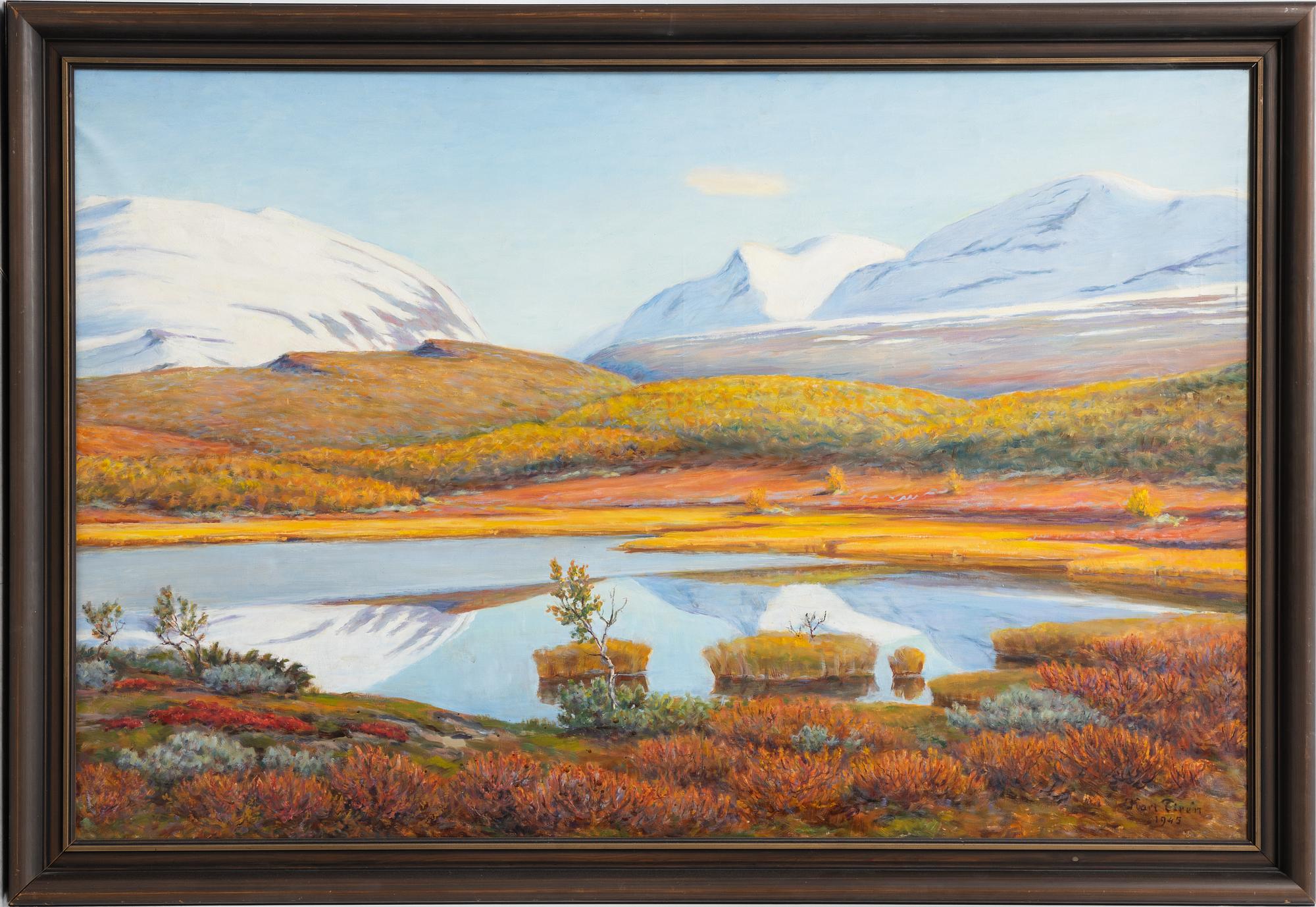 Karl Tirén, Fjällandskap. - Bukowskis