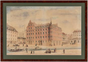 FREDRIK WILHELM SCHOLANDER, attributed to, watercolour. - Bukowskis