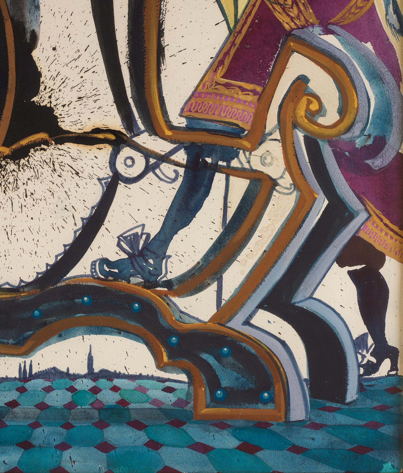 Salvador Dalí, Kejsarens nya kläder ur Hans Christian Andersens saga ...